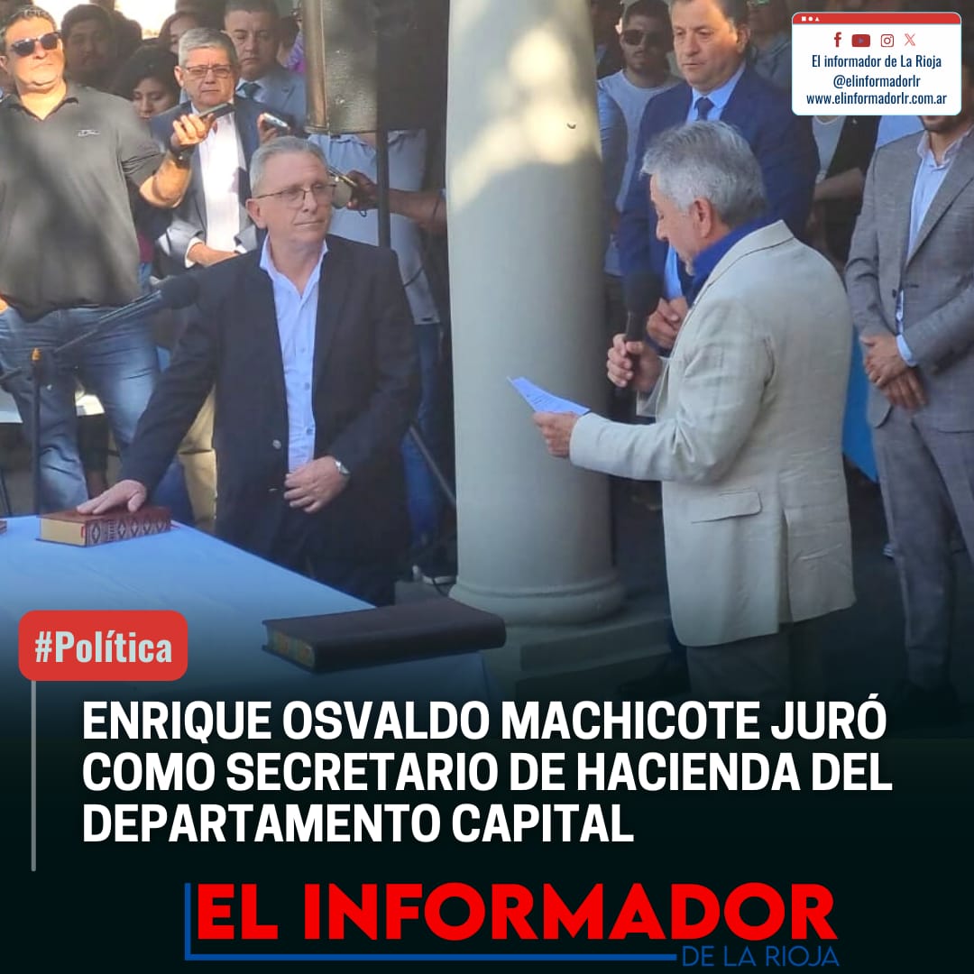 OSVALDO ENRIQUE MACHICOTE JURÓ COMO SECRETARIO DE HACIENDA DEL ...