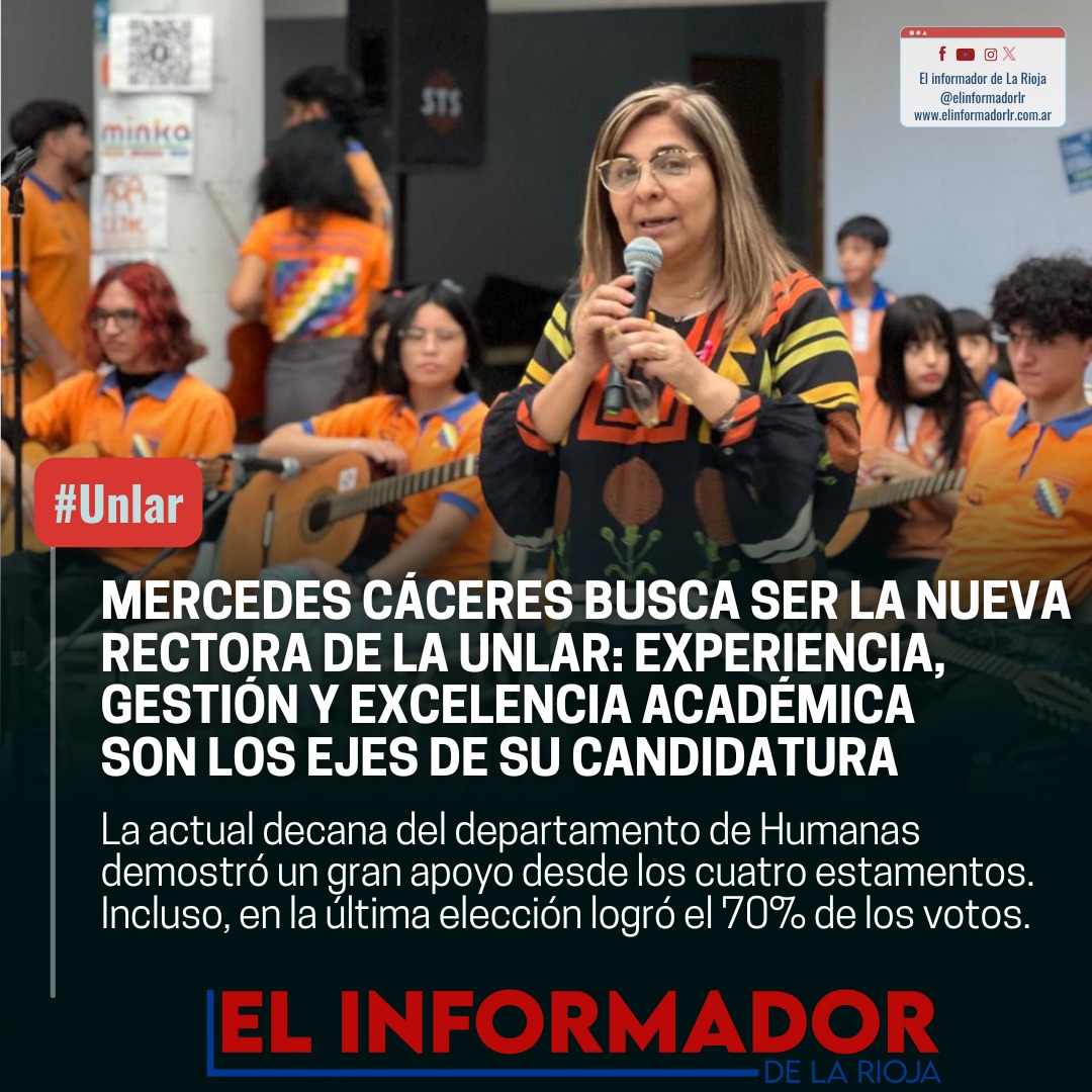 MERCEDES CÁCERES BUSCA SER LA NUEVA RECTORA DE LA UNLAR: EXPERIENCIA ...